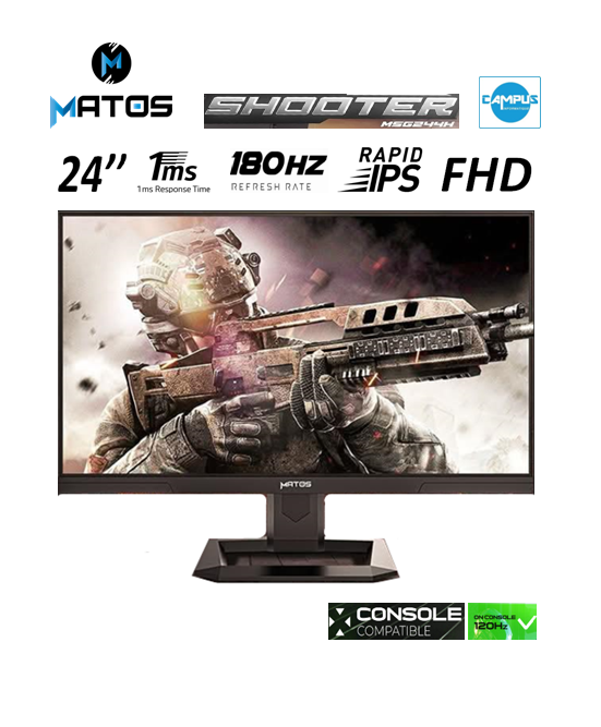ECRAN GAMING 24 SHOOTER MSG244H 180Hz 1MS IPS FHD MATOS – BZBOOK.INFO ...